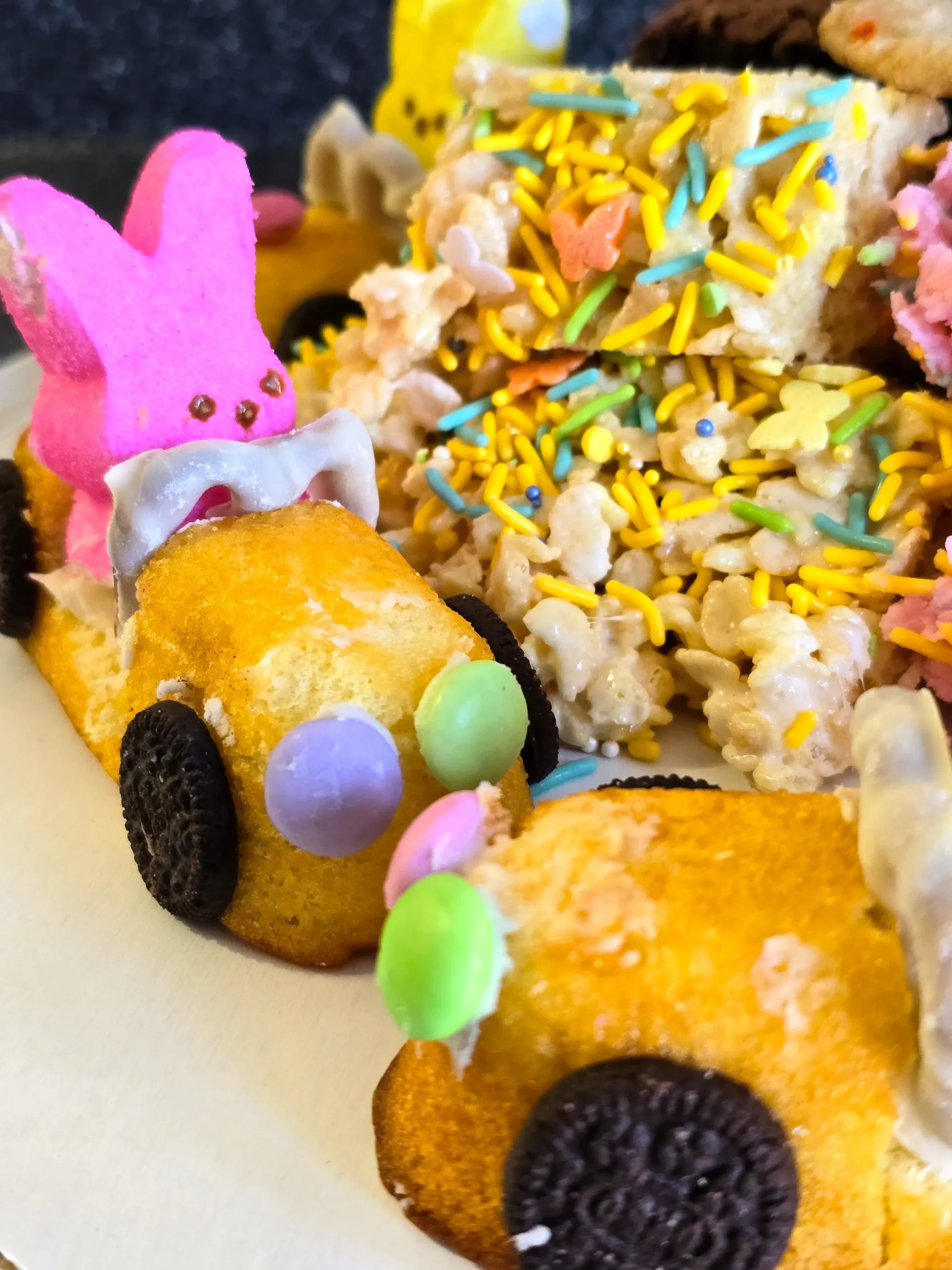 Easter Peep Cars - Victors Biscuits